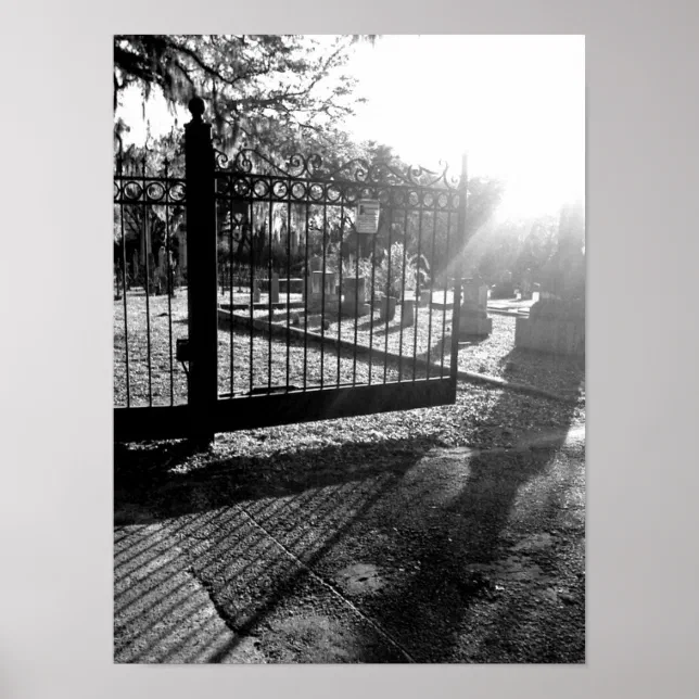 Grave Welcome Poster | Zazzle