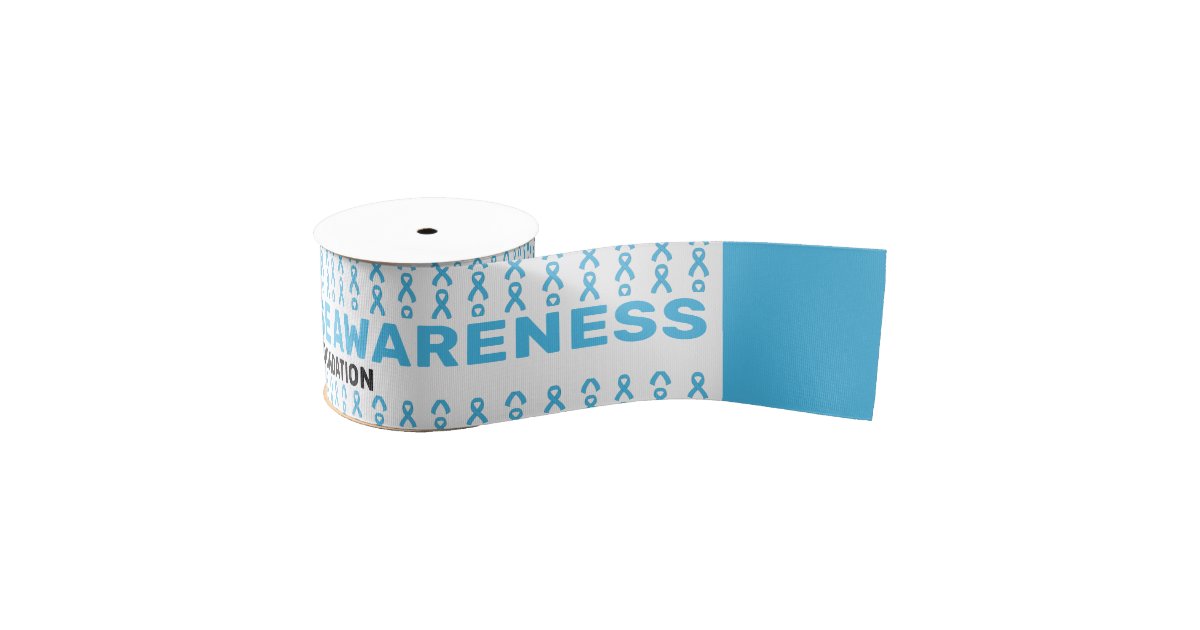 Graves Disease Awareness Pattern Ribbon | Zazzle