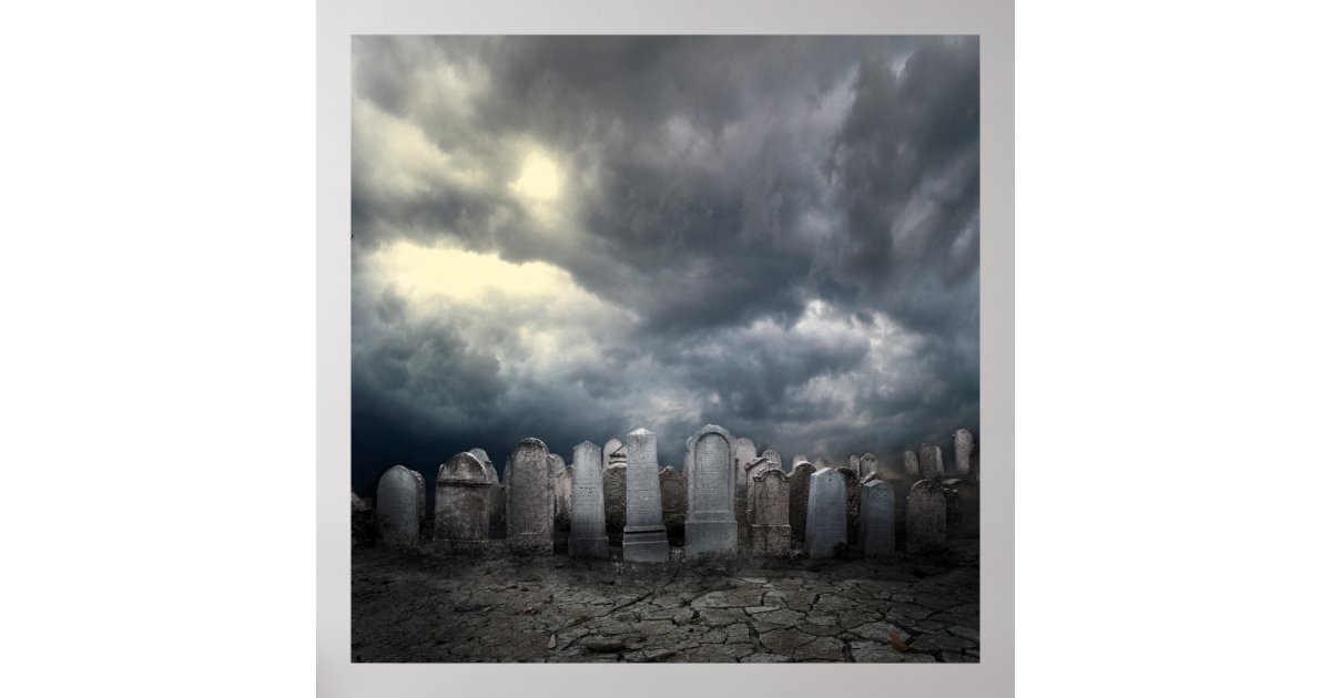 Graveyard Poster | Zazzle