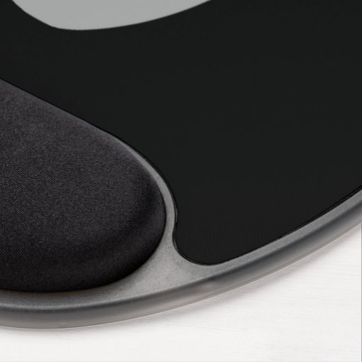 Gray Alien Head Gel Mouse Pad | Zazzle