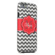 Gray and Coral Chevron Phone Case | Zazzle
