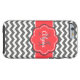Gray and Coral Chevron Phone Case | Zazzle