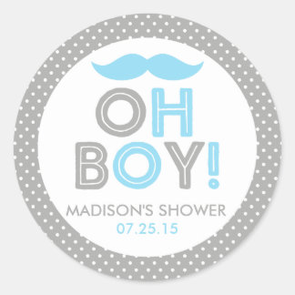 Oh Boy Stickers | Zazzle