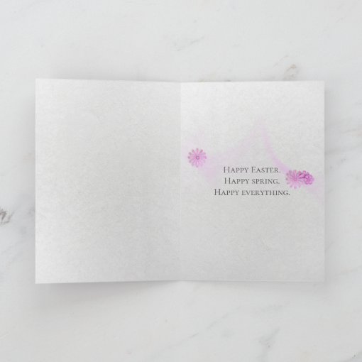 gray angora rabbit for Easter Card | Zazzle