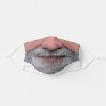 Gray Beard - Face Mask | Zazzle