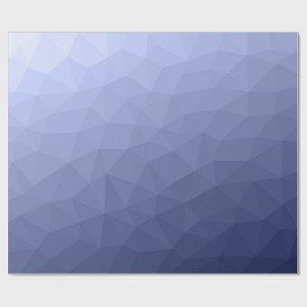 Gray Blue gradient geometric mesh pattern Wrapping Paper | Zazzle