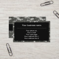 Gray Camouflage Pattern, Military Pattern, Army Business Card | Zazzle