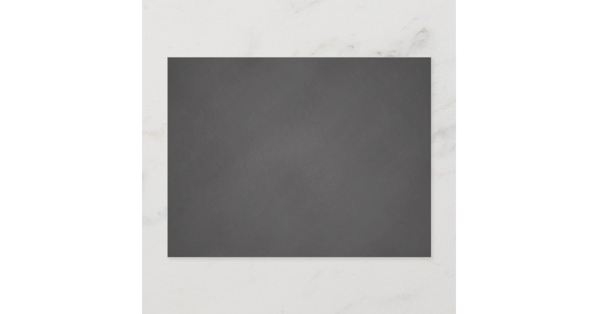 Gray Chalkboard Background Black Chalk Board Postcard | Zazzle