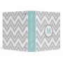 Gray Chevron 3 Ring Binder | Zazzle