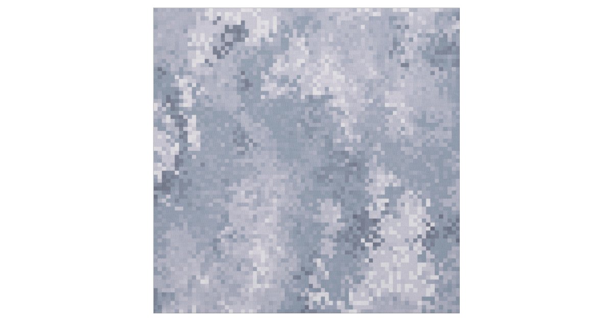 Gray Digi Camo Fabric | Zazzle