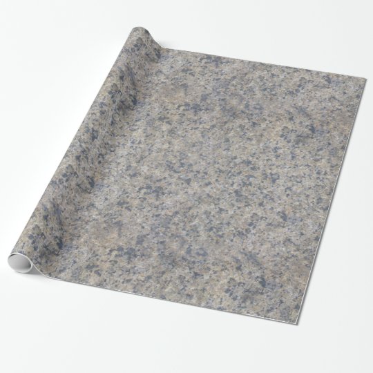 Gray Granite Stone Texture Wrapping Paper | Zazzle.com