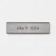 Gray Hanging Name Plate | Zazzle