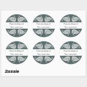Gray Library Bookplate | Zazzle