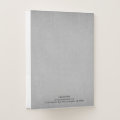 Gray Linen Texture Pocket Folder | Zazzle