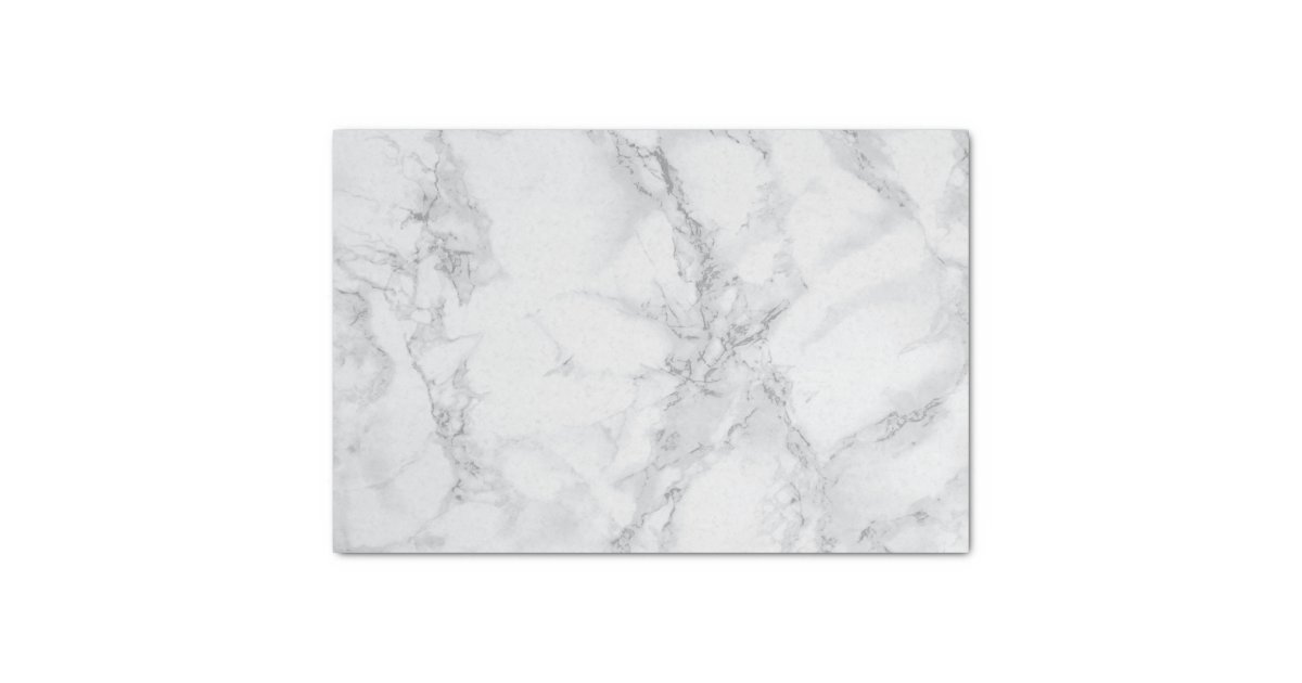 Gray Marble Design Tissue Paper | Zazzle