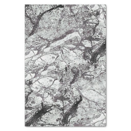 Gray Marble Look Tissue Paper | Zazzle