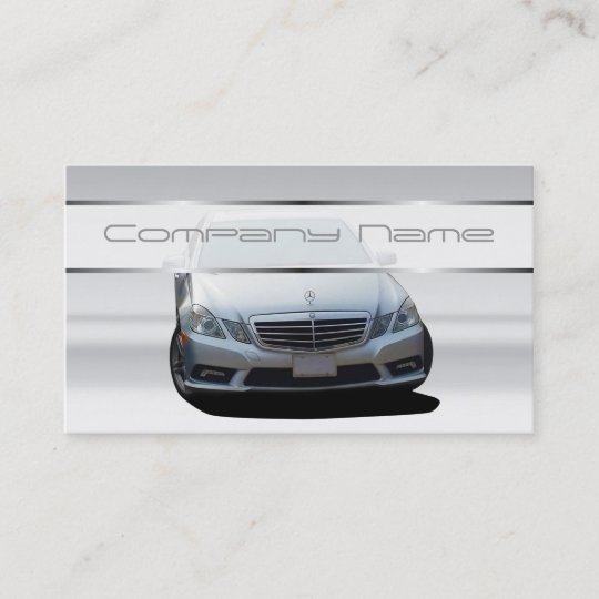 Gray Mercedes Benz Business Cards | Zazzle.com