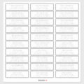 Gray modern individual wedding address labels | Zazzle