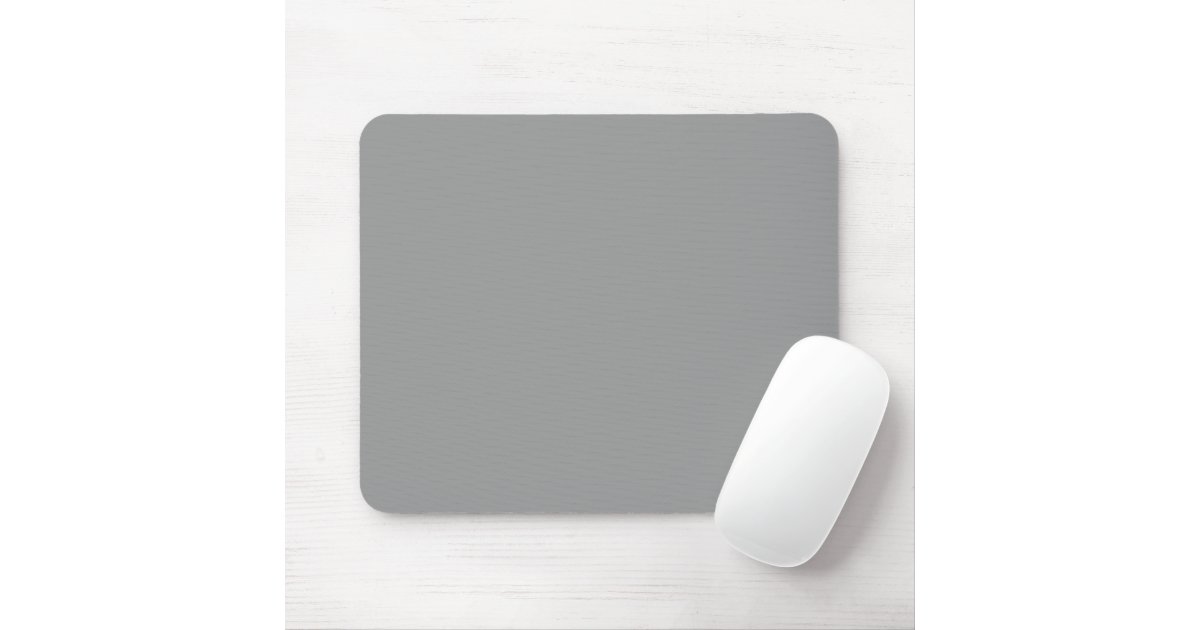Gray Mouse Pad | Zazzle