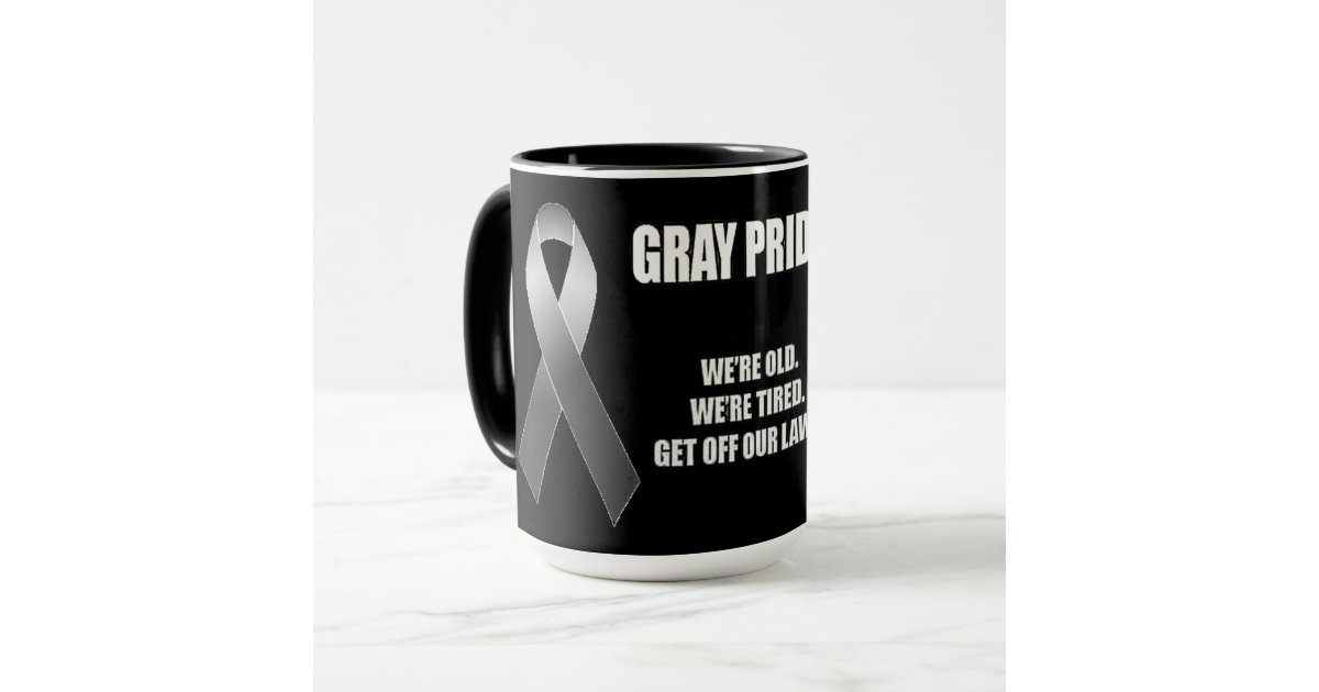 gray pride mug | Zazzle