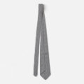 Gray retro geometric abstract pattern neck tie | Zazzle