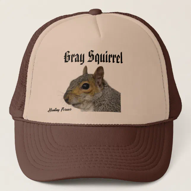 Gray Squirrel Hat | Zazzle
