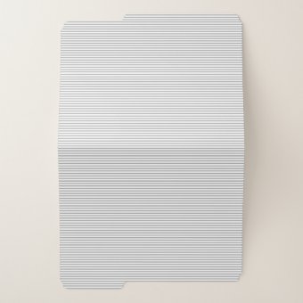 Gray Stripe File Folders | Zazzle