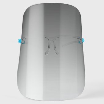 Gray Tint fade Face Shield | Zazzle
