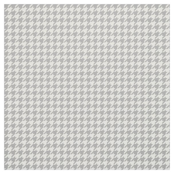 Retro blue and green houndstooth plaid pattern fabric | Zazzle.com