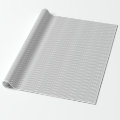 Gray White Stripes Grey Line Patterns Cute Holiday Wrapping Paper | Zazzle