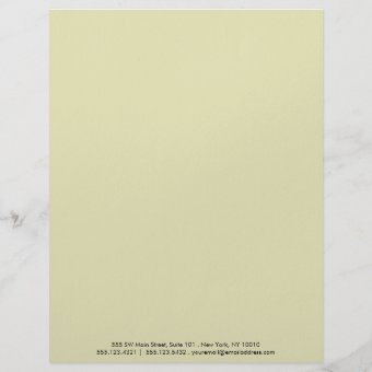 Gray Yellow Simple Border Price List 3 Flyer | Zazzle