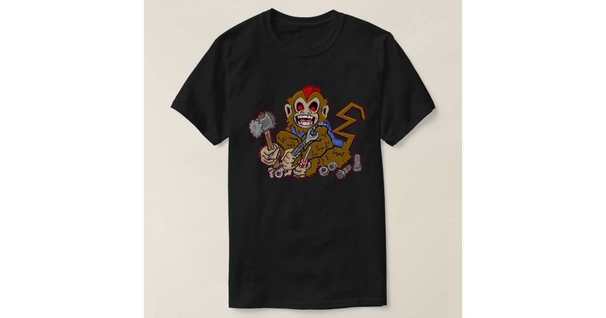 Grease Monkey T-Shirt | Zazzle