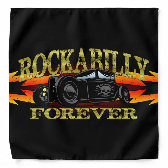 Greaser Rockabilly Hot Rod Bandana | Zazzle