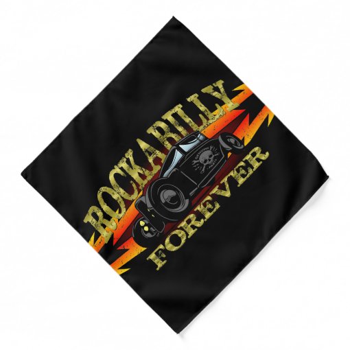 Greaser Rockabilly Hot Rod Bandana | Zazzle