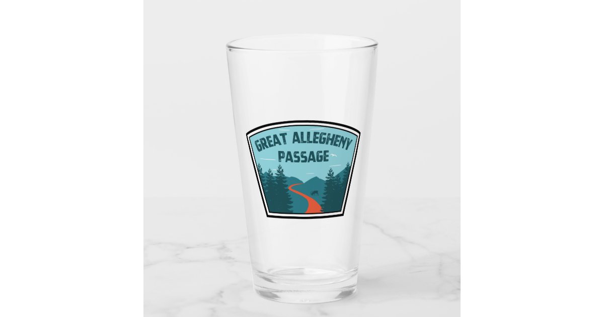 Great Allegheny Passage Glass | Zazzle