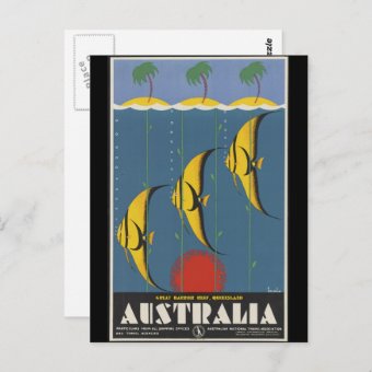 Great Barrier Reef Australia Postcard | Zazzle