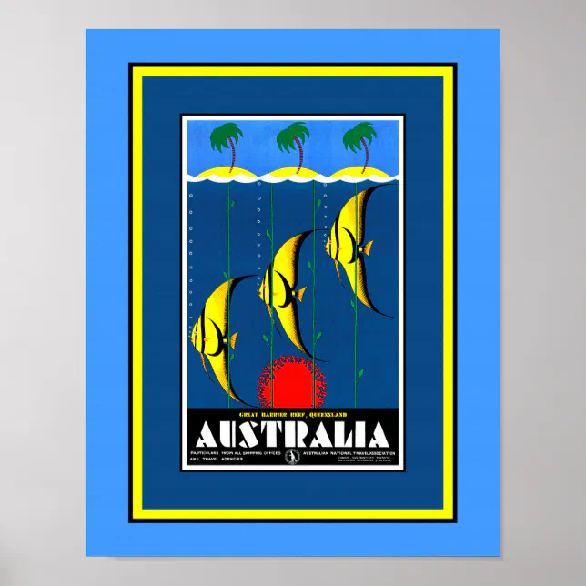 Great Barrier Reef Poster | Zazzle