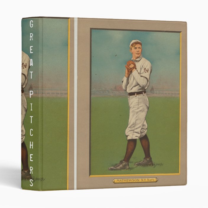 Great Baseball Pitchers 3 Ring Binder | Zazzle.com