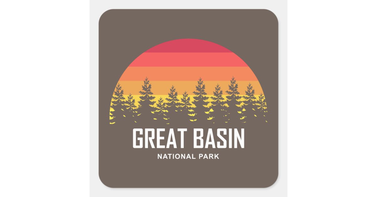 Great Basin National Park Square Sticker | Zazzle