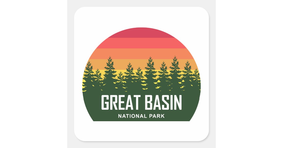 Great Basin National Park Square Sticker | Zazzle