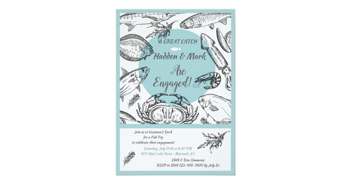 Great Catch Invitation | Zazzle.com