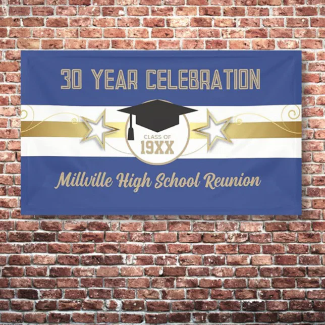 Great Choice! Edit the Year Class Reunion Banner | Zazzle