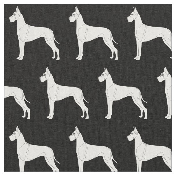 Great Dane Fabric | Zazzle.com