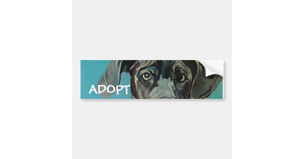 Great Dane Dog Bumper Sticker | Zazzle