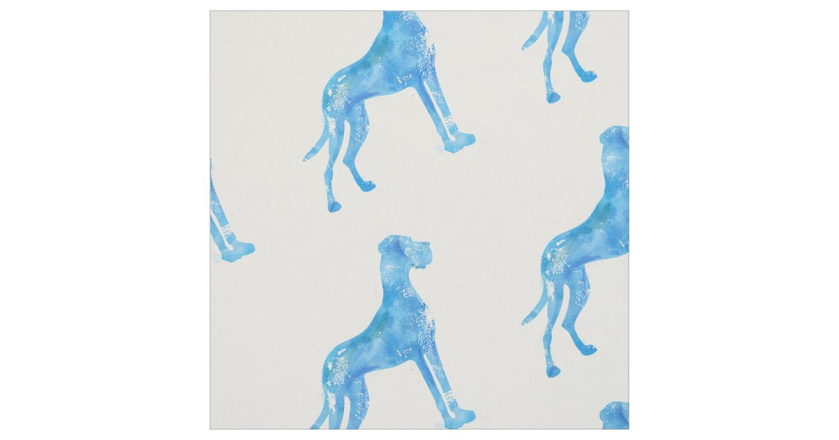 Great Dane Fabric | Zazzle