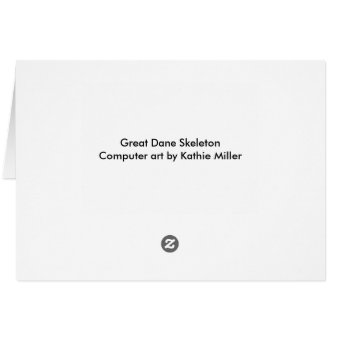 Great Dane skeleton | Zazzle