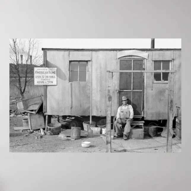 Great Depression, 1940s Poster | Zazzle