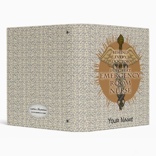 Great ER Nurse Binder | Zazzle