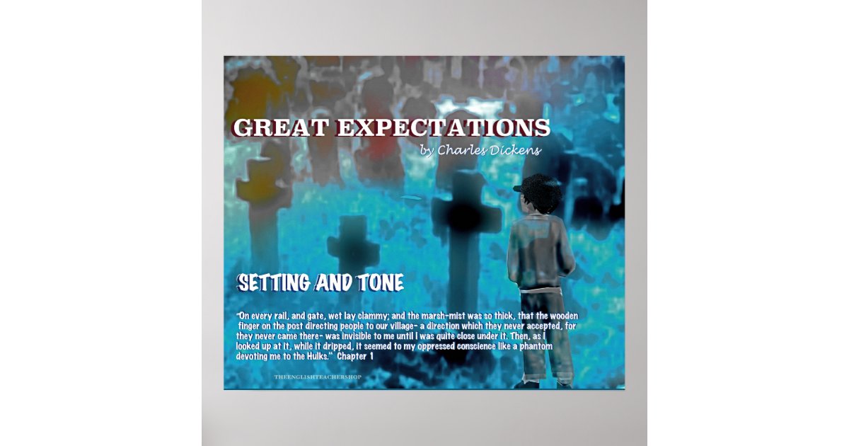 Great Expectations Setting and Tone Poster | Zazzle