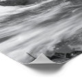 Great Falls of Tinkers Creek (b&w poster) Poster | Zazzle